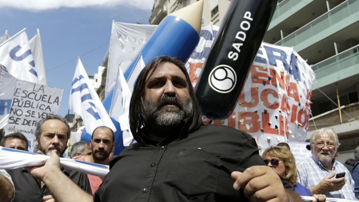 Baradel: Es necesario que haya una respuesta a estas políticas de ajuste
