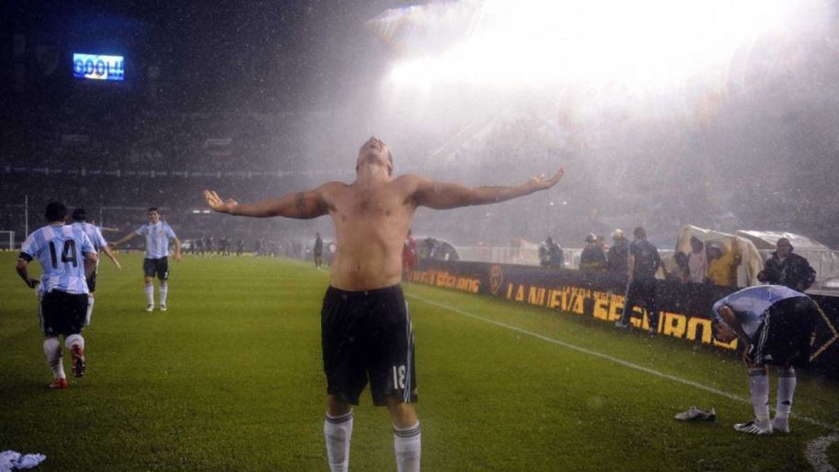 Palermo reveló un detalle desconocido sobre su gol agónico a Perú