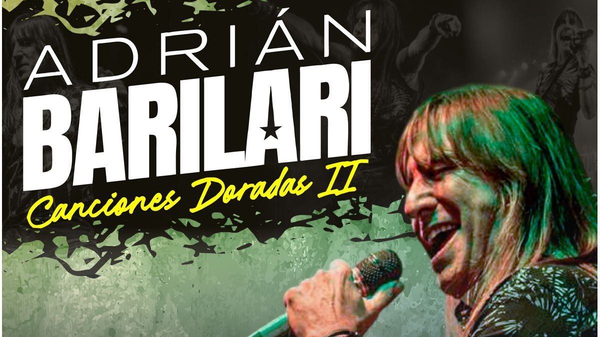 Adrián Barilari llega a HUB en el marco de su gira Canciones Doradas II