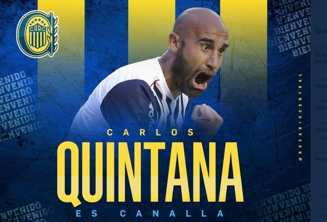 Central hizo oficial la llegada de Quintana, el primer refuerzo para ...