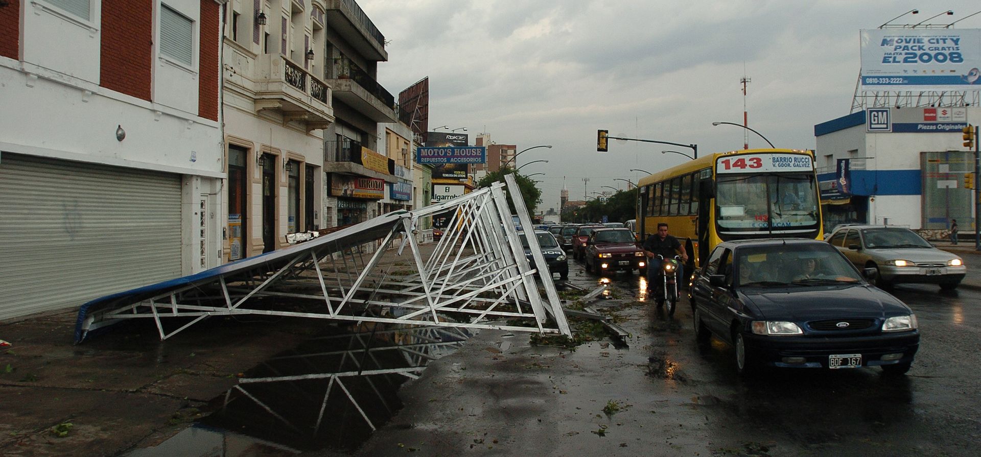 A 16 años de la feroz granizada en imágenes