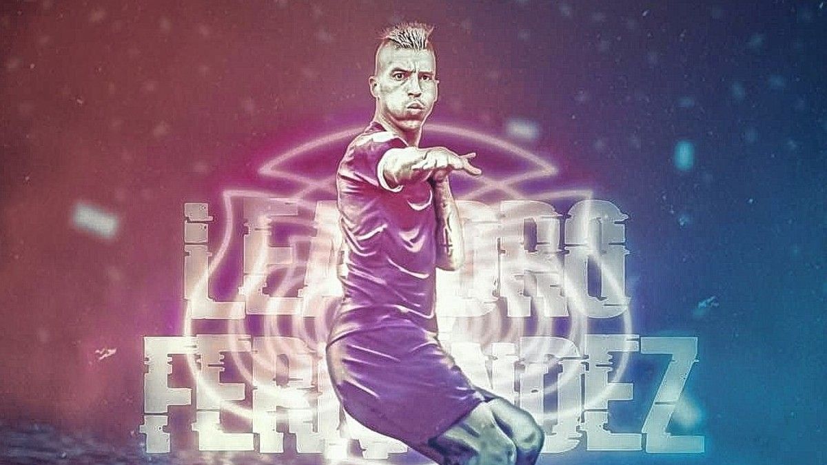 Leandro Fernández fue presentado como refuerzo de la U de Chile