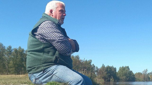 Rescataron a un periodista que sufrió un accidente en el río Gualeguay