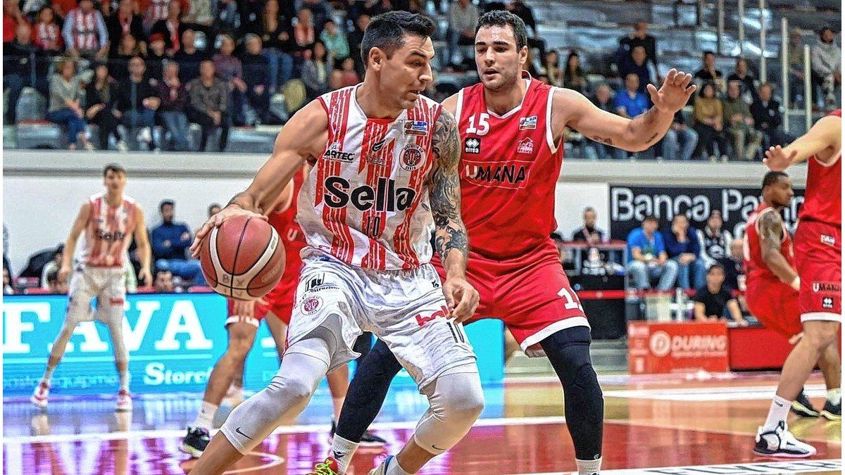 Carlos Delfino sigue vigente en Italia a los 41 años
