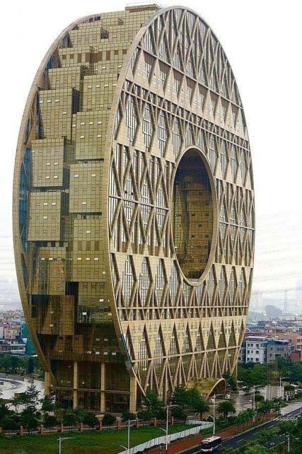 El edificio circular más alto del mundo está en China