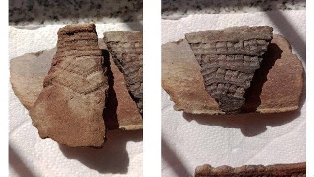 Ibicuy: encontraron material arqueológico en planta arenera