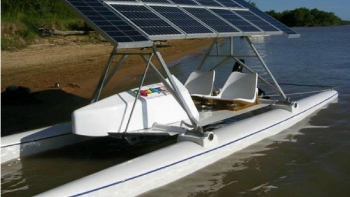 Construirán un barco que funcionarà a energía solar