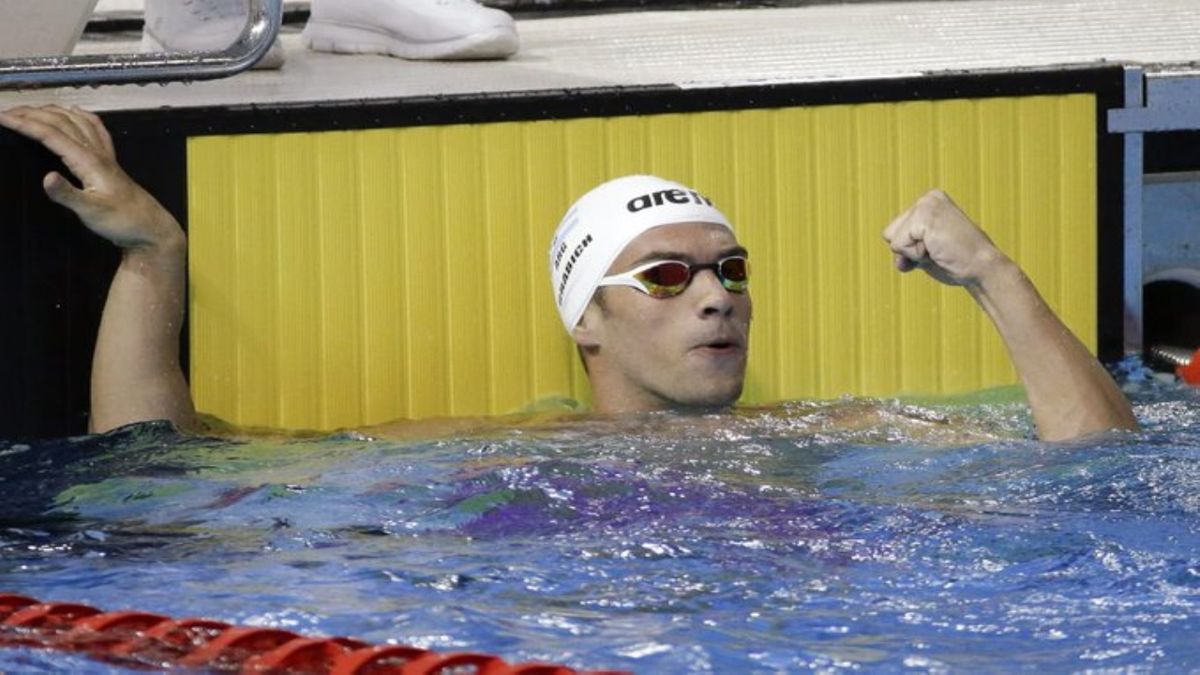Grabich se tira a la pileta para soñar con Tokio 2020