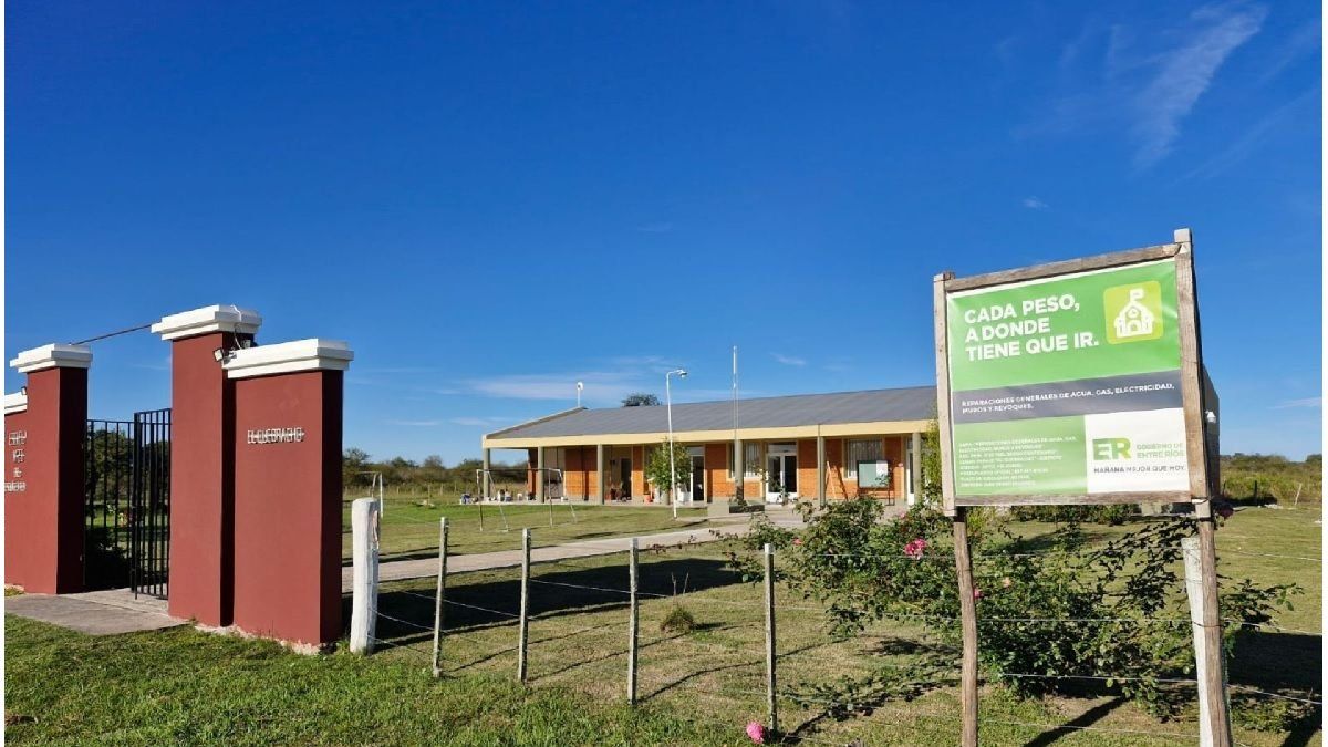 Finalizaron mejoras edilicias en una escuela rural de Feliciano