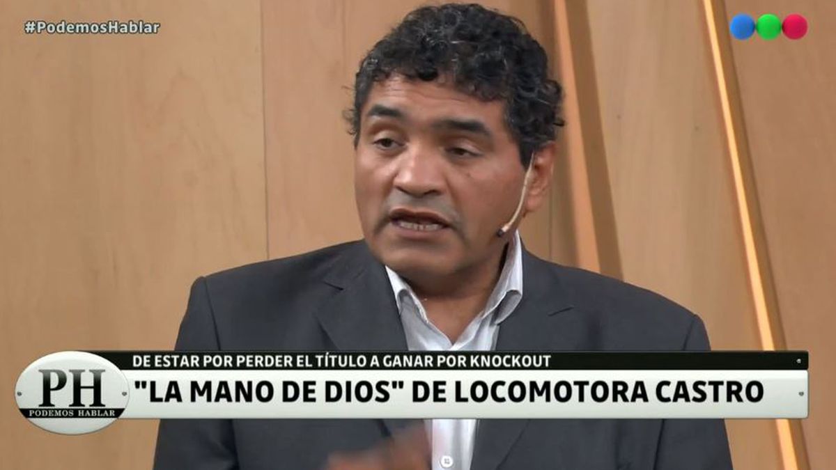 Locomotora Castro recordó que salió campeón gracias a la mano de Dios