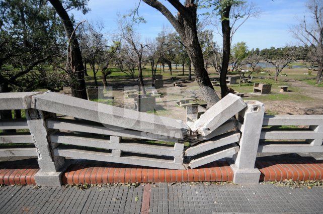 Ponen en condiciones el Parque del Sur