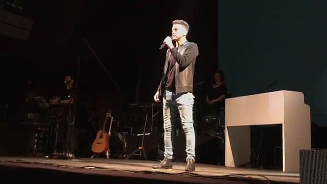Axel hizo su descargo en Crespo