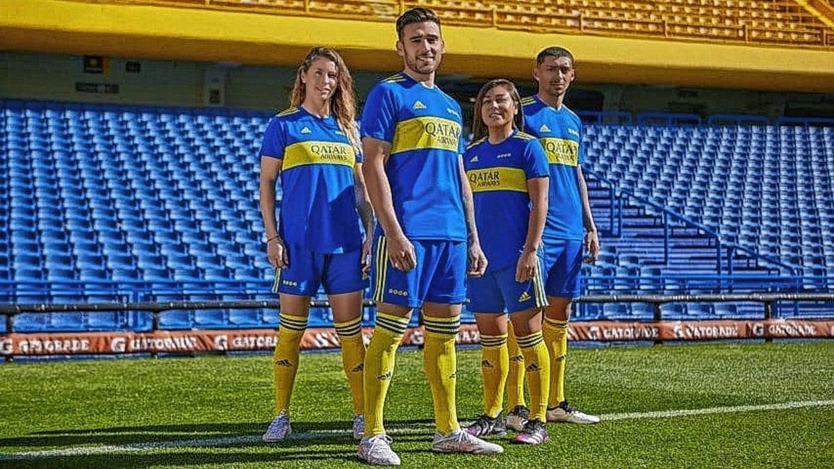 Boca, con camiseta nueva y sentido homenaje