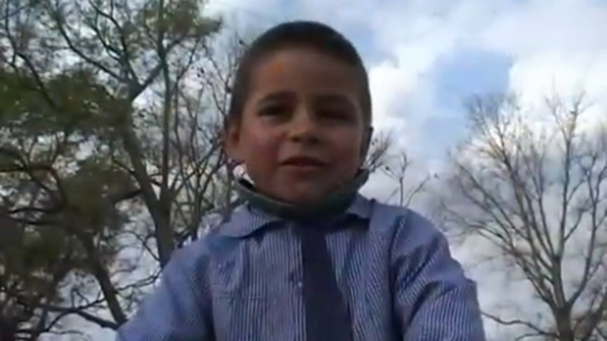 Desaparecido: el video de Ramoncito a sus 5 años