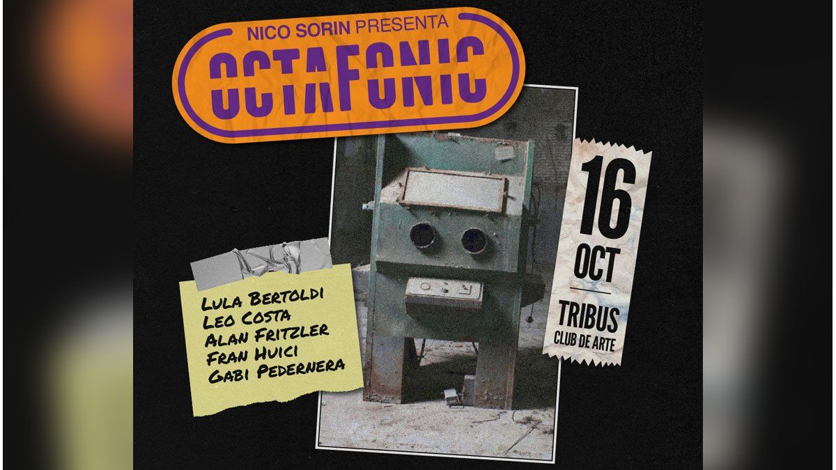 El rock explosivo y versátil de Octafonic regresa a Santa Fe