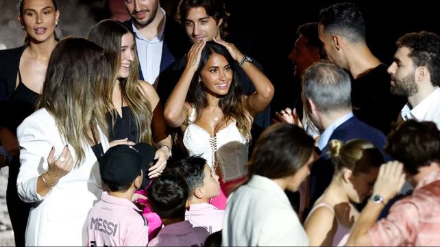 Antonela Roccuzzo se llevó todos los elogios en la presentación de Lionel Messi en el Inter de Miami