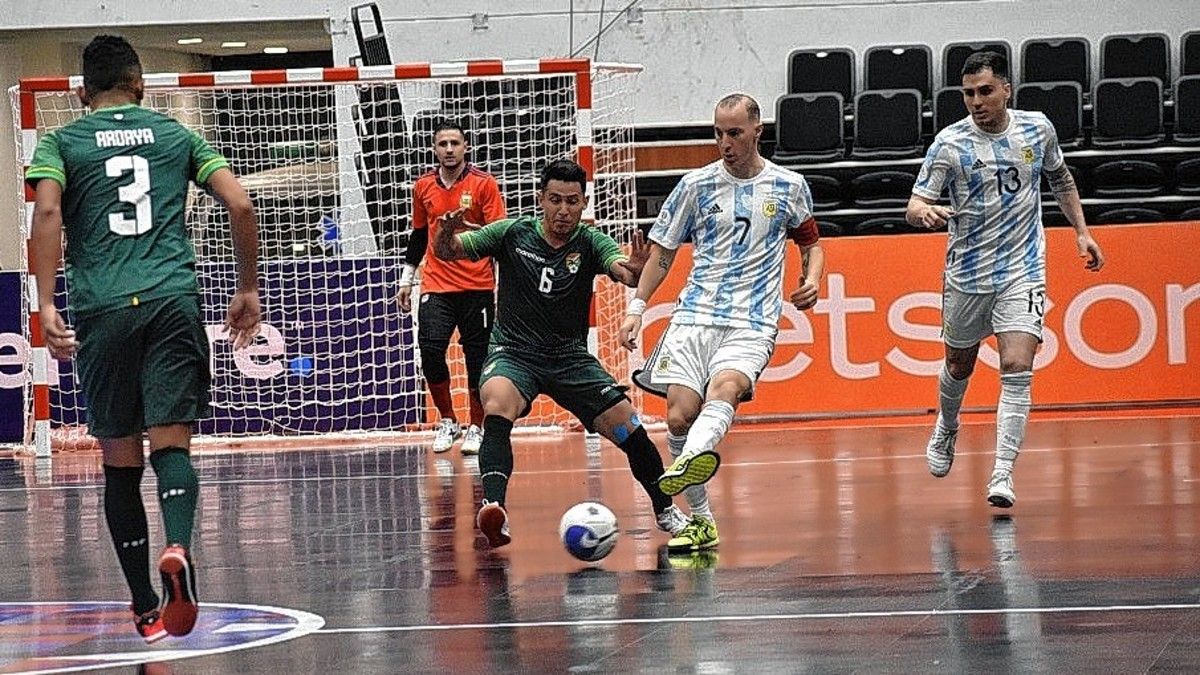 Futsal: Argentina venció a Bolivia por la Copa América