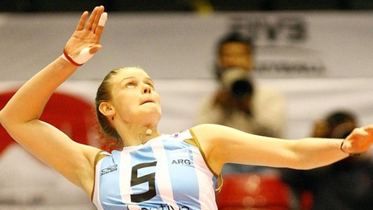 Lucía Fresco, la entrerriana estrella del voley