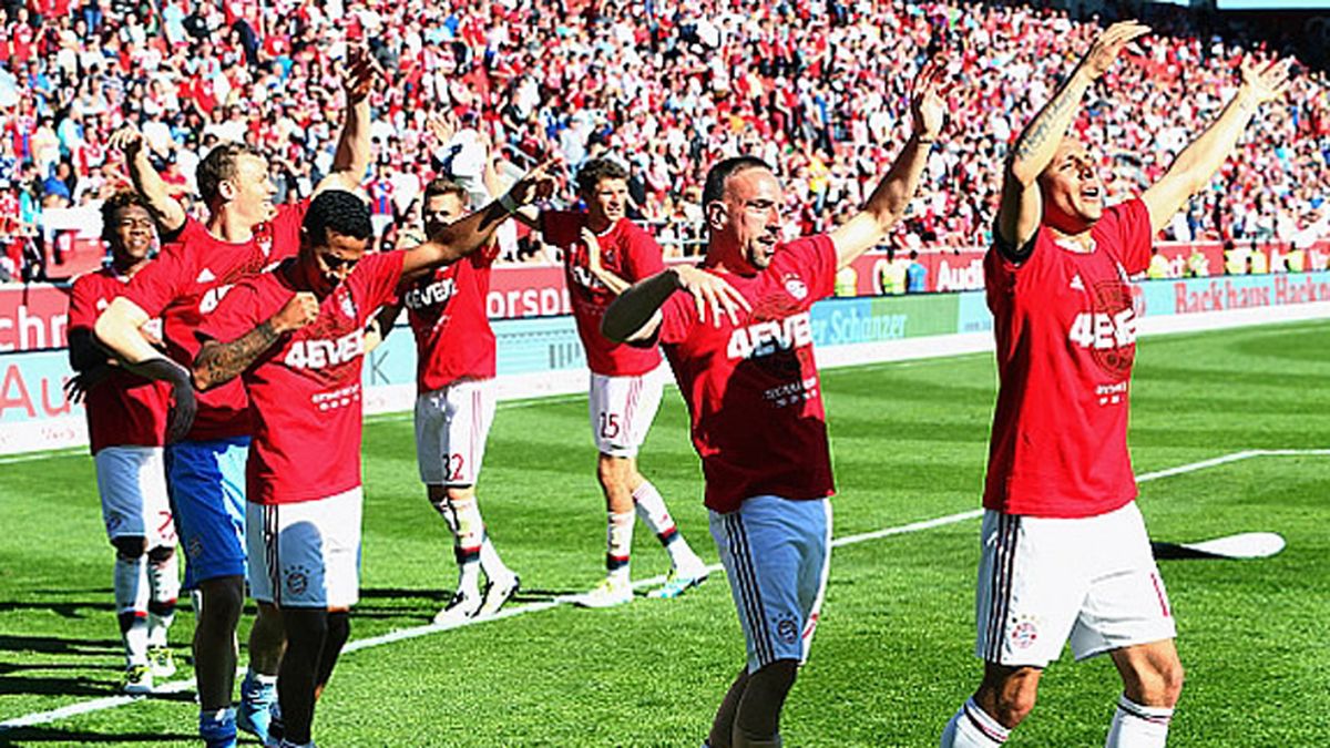 El Bayern, de la mano de Pep, conquistó su cuarta Bundesliga seguida
