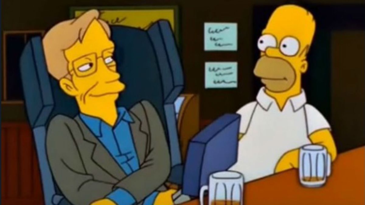 El día que Stephen Hawking fue un personaje de Los Simpsons