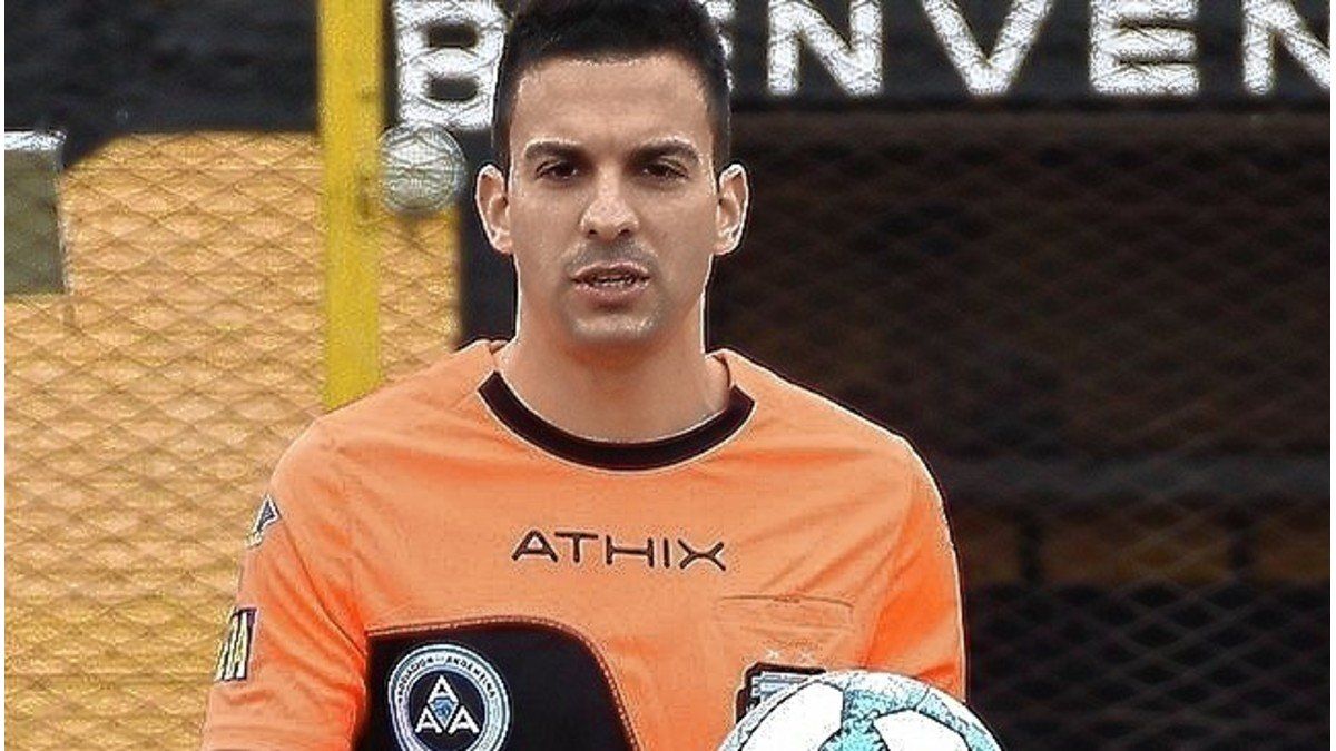 Franco Acita, el árbitro del partido entre Unión y Tigre