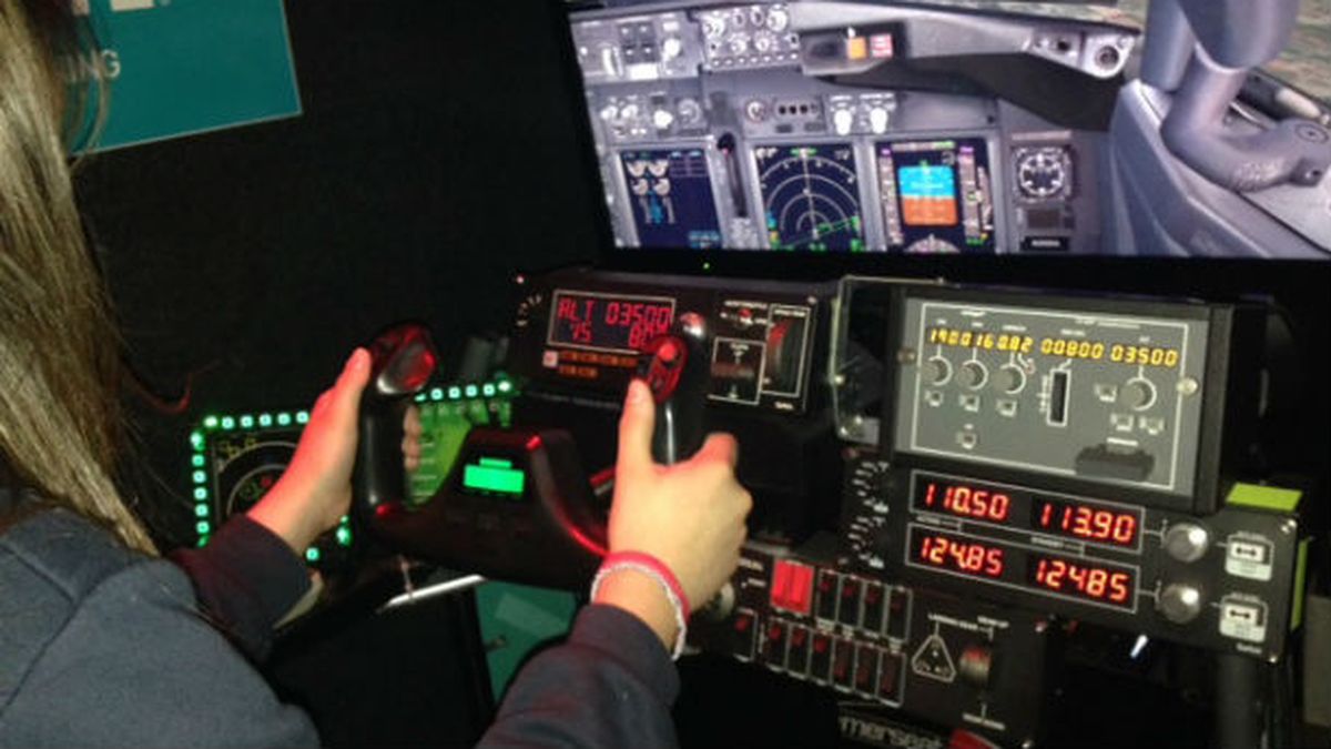La experiencia de pilotear un Boeing 737 sobre Rosario a través de un ...