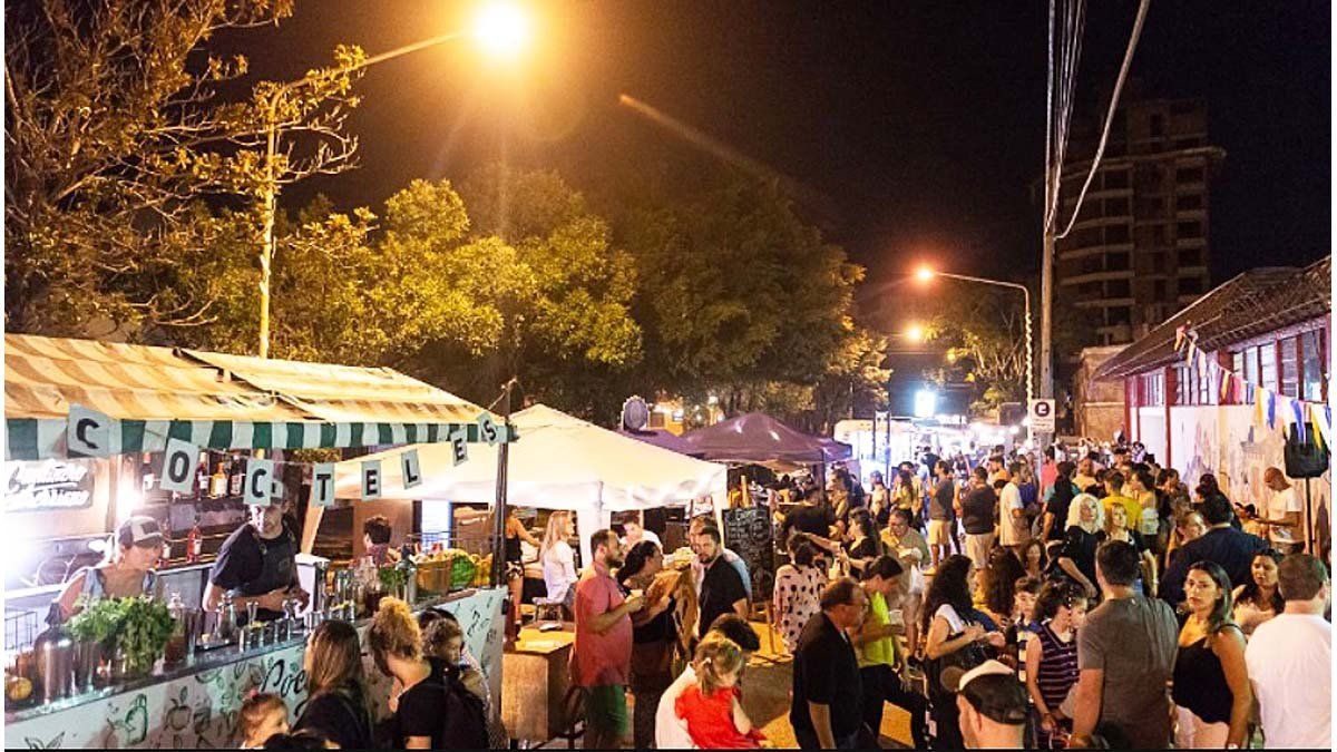 Paraná: habrá patios de comidas permanentes el fin de semana