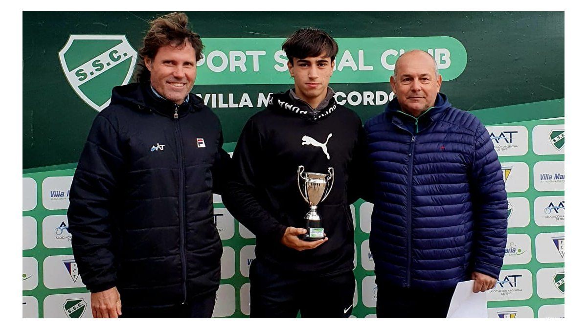 Valentino Grippo se impuso en el ITF Juniors de Córdoba