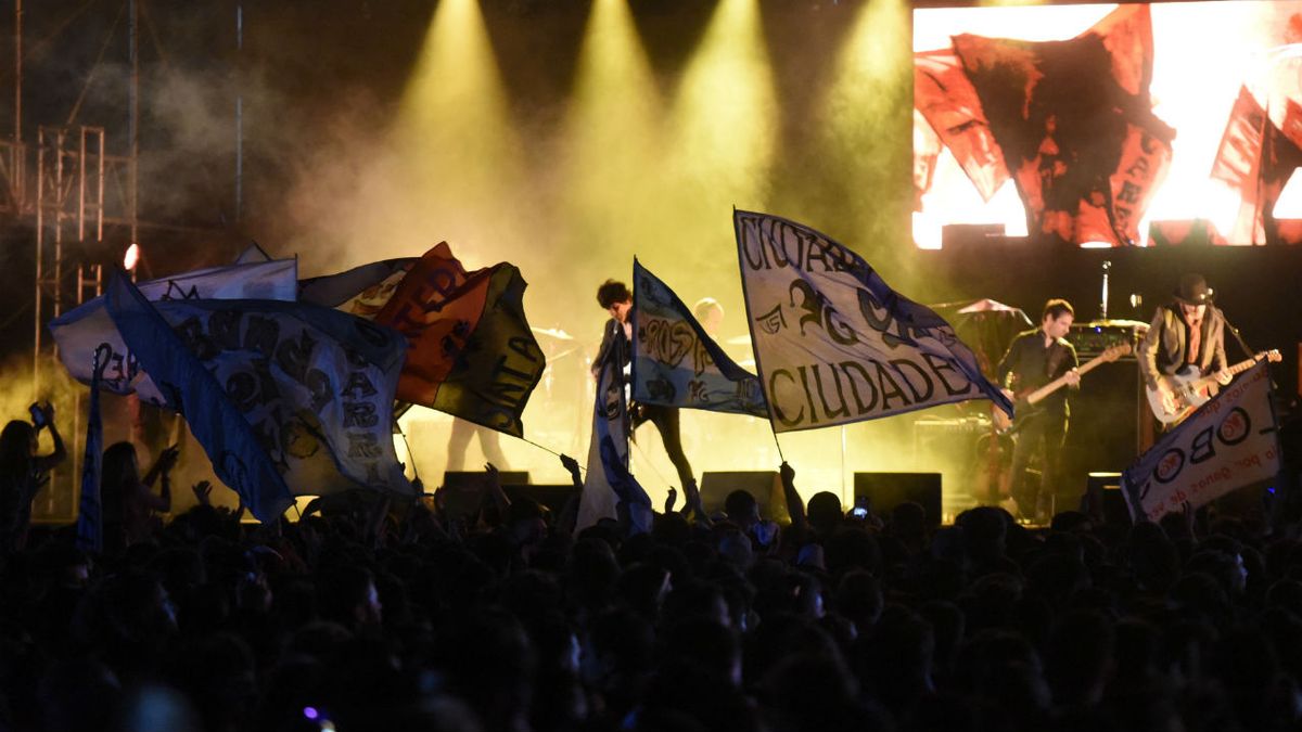 El Festival Bandera convocó una multitud en el hipódromo Independencia