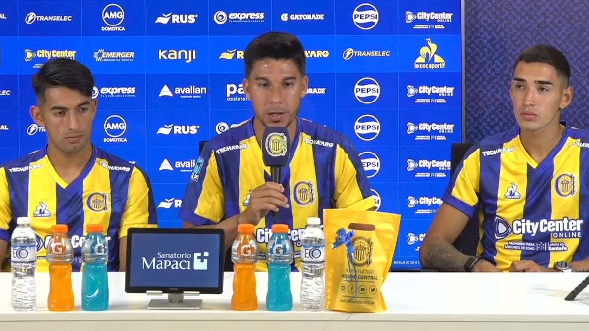 Central presentó a Alexis Soto, Pol Fernández y Julián Fernández: sus ...