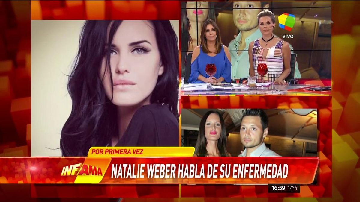 Natalie Weber habló de la lucha para superar su dura enfermedad