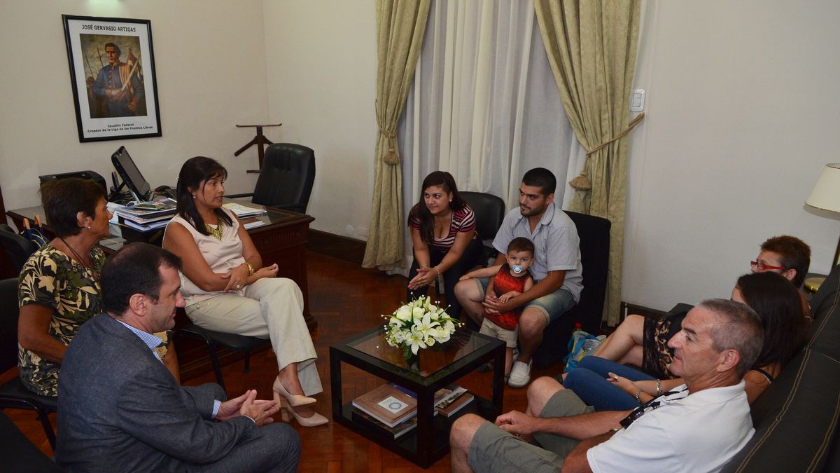 La familia de Rodrigo Segovia agradeció el acompañamiento del gobierno ...