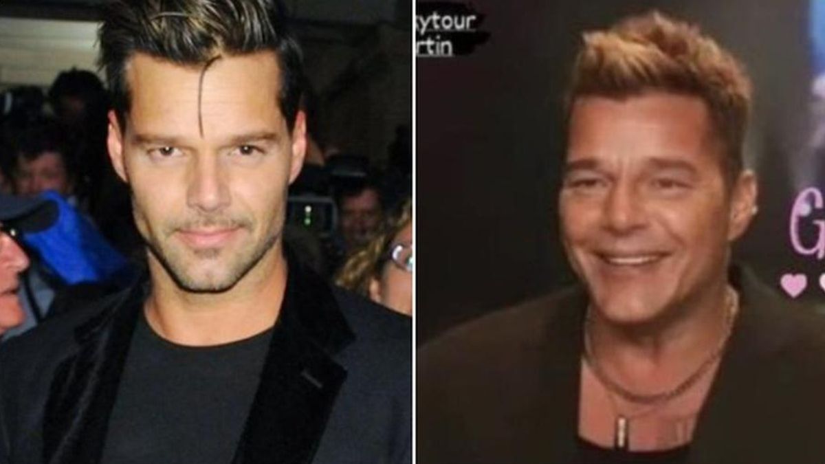 Ricky Martín reapareció con una nueva apariencia y revolucionó las ...