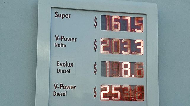 YPF y Shell subieron sus combustibles: los precios en Paraná