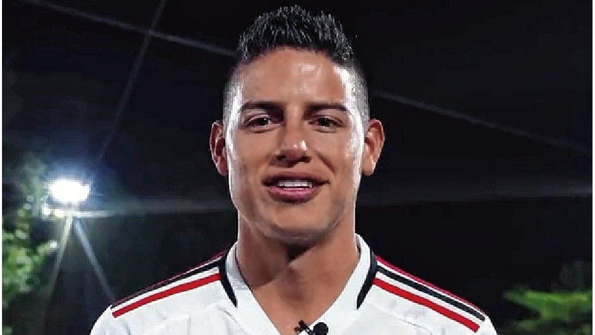 San Pablo hizo oficial la llegada de James Rodríguez