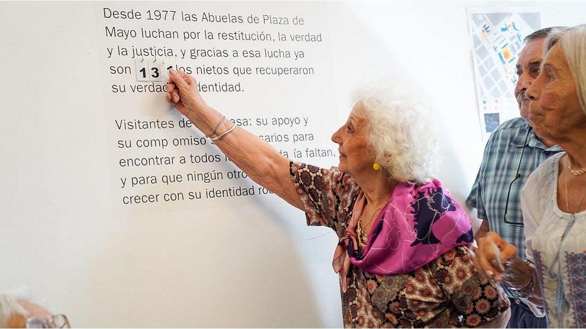 Abuelas de Plaza de Mayo recuperó al nieto 133
