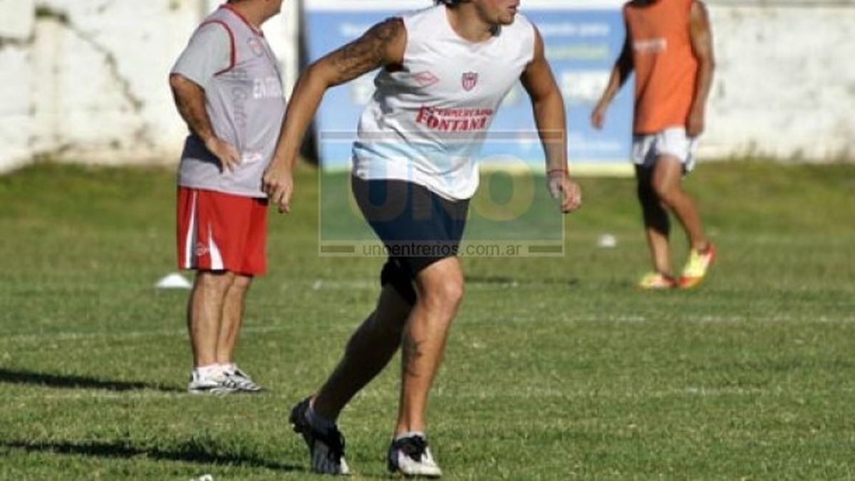 David Dri entrenó a media máquina