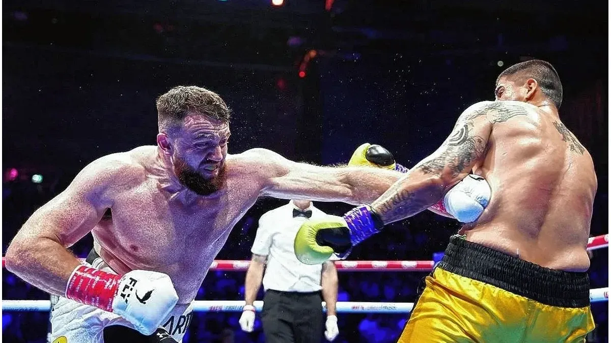 El santafesino Jonathan Vergara no pudo con Thomas Carty en Irlanda