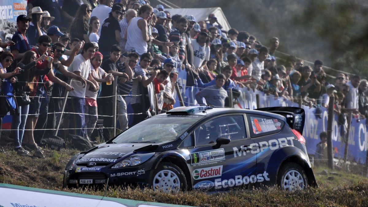 El inicio del Rally de la Argentina fue para el francés Sebastian Ogier