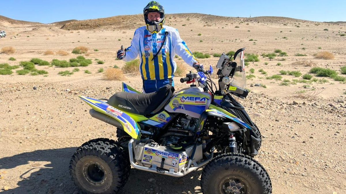 Alejandro Fantoni empieza el otro Mundial, el del Dakar