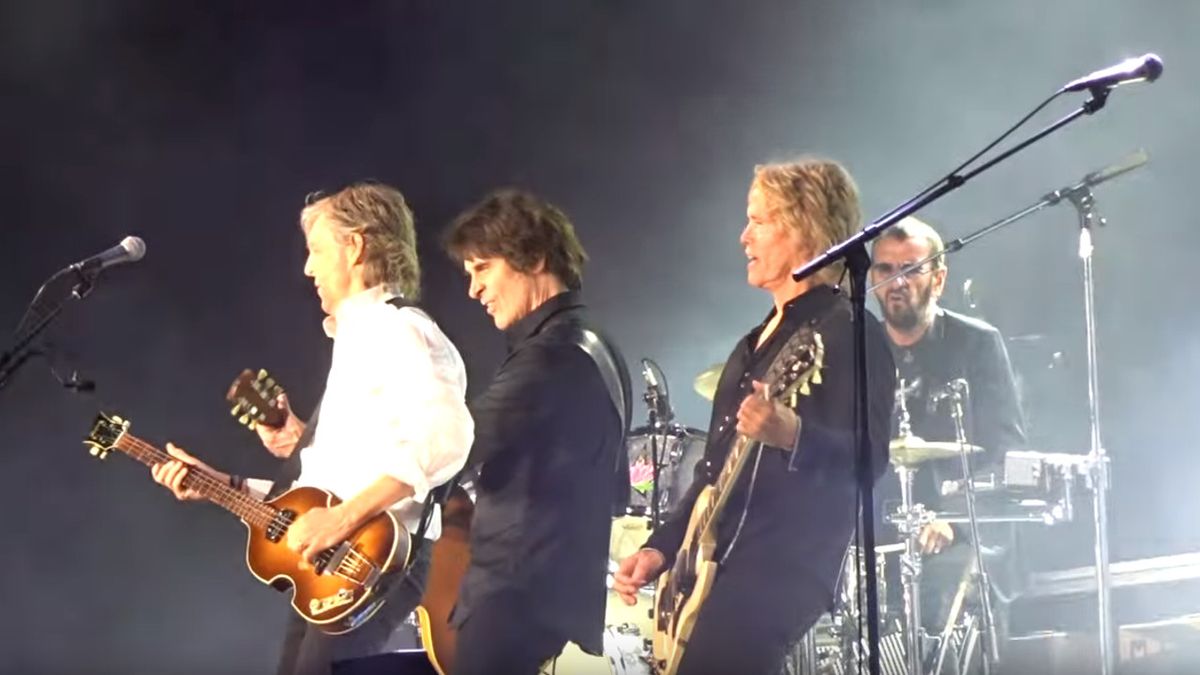 Paul y Ringo, juntos en vivo: otra vez volvieron los Beatles por un ratito