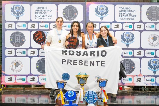 Rosario festejó de local en el Torneo Argentino Federal de Pádel de ...