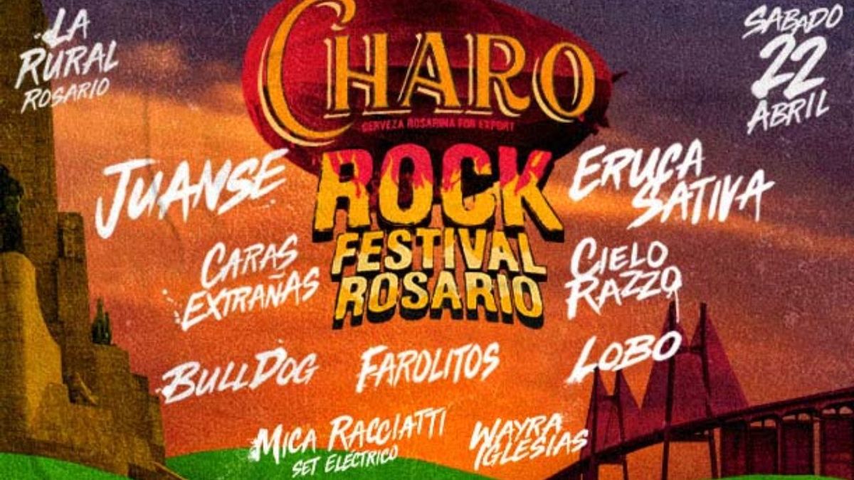 Se suspendió el festival Charo Rock programado para el próximo sábado