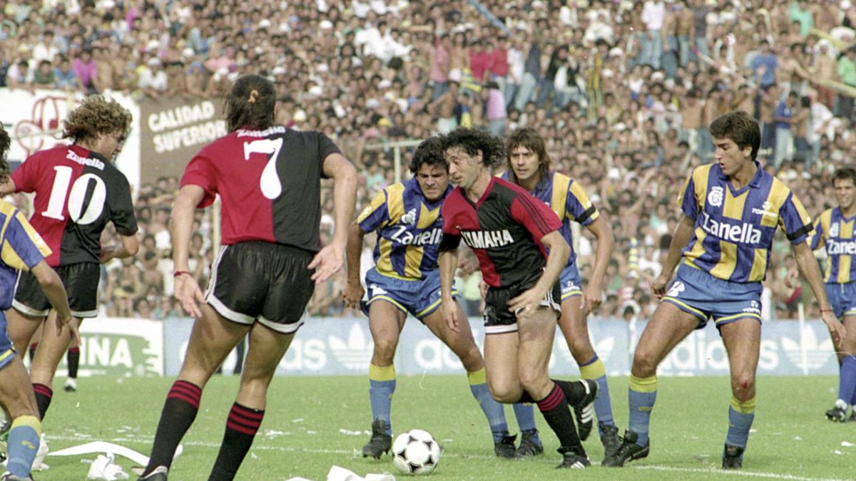 Cozzoni, uno de la historia grande de Newells que gritó dos veces dos