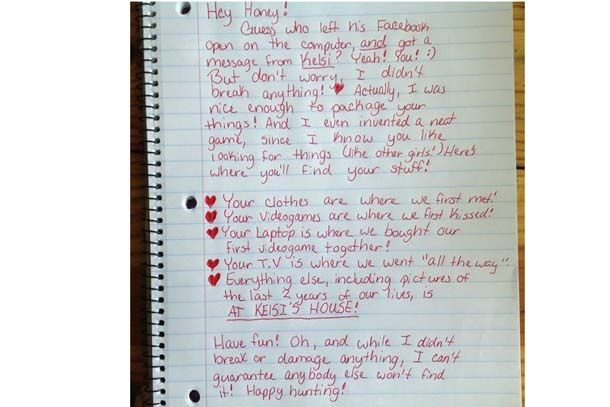 La carta de ruptura amorosa que se hizo viral