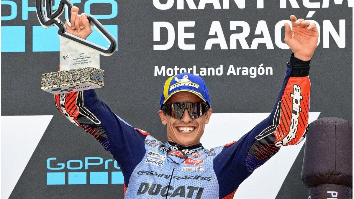 Márquez se quedó con el Gran Premio de Aragón en el Moto GP