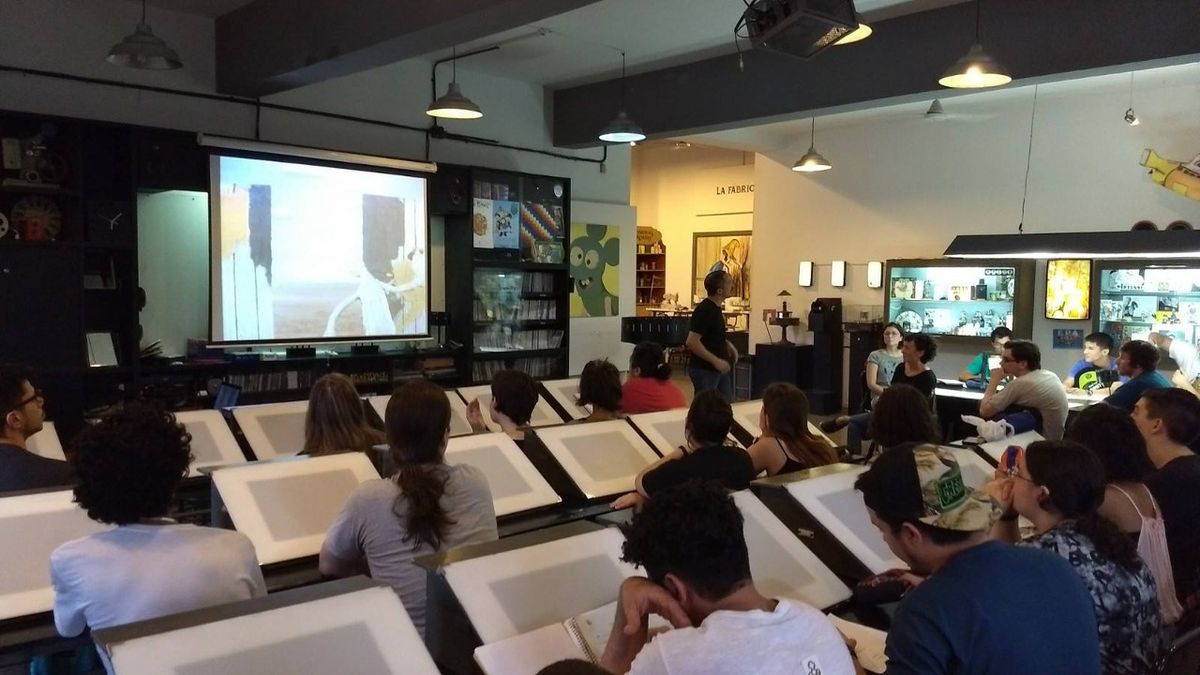 Una escuela para aprender a crear dibujos animados