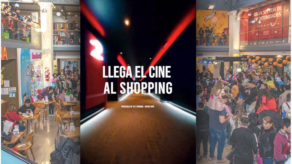 El shopping La Paz anunció la inauguración de sus cines