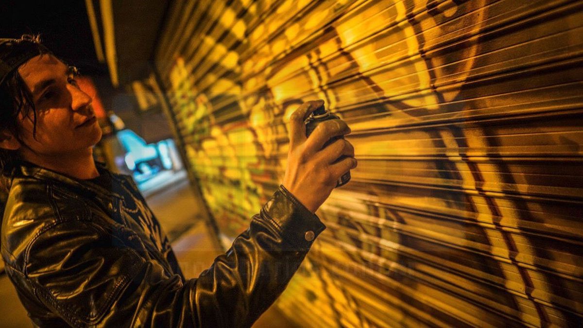 Los graffitis de Facundo Sánchez