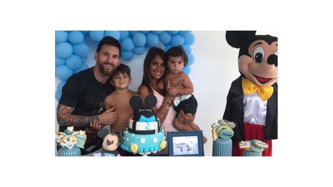 Las fotos del cumple de Mateo Messi que lo celebró con sus famosos ...
